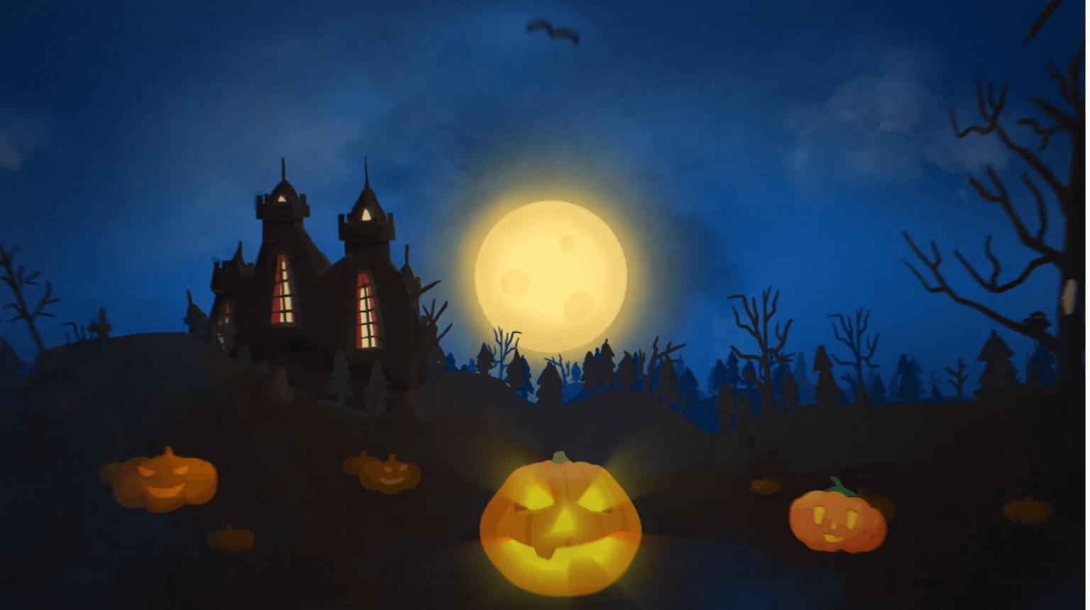 Halloween Horror Scary Logo Intro Video AE Template - Studious31