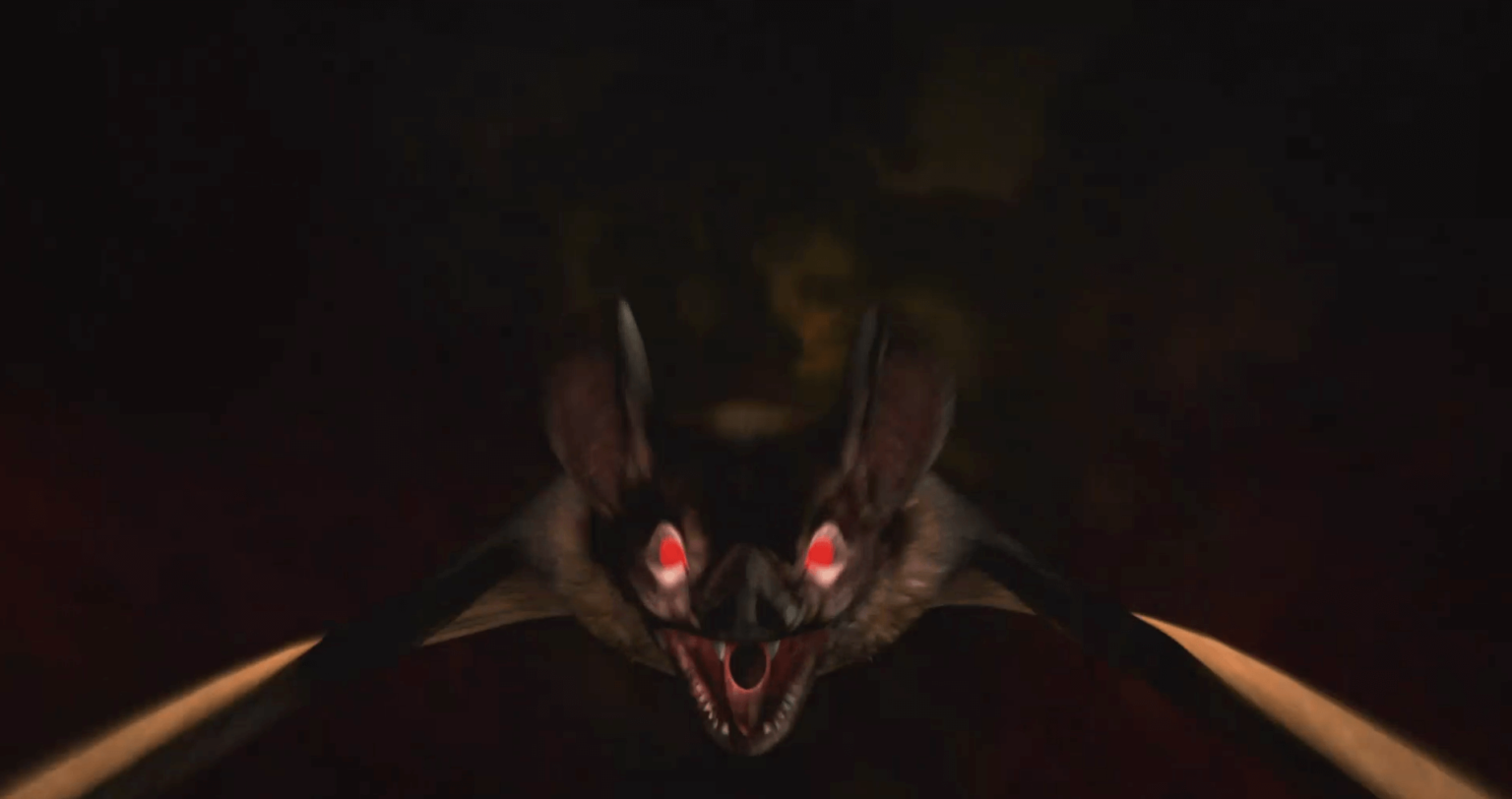 Scary Bat Flying Horror Logo Reveal Intro Video After Effects Template