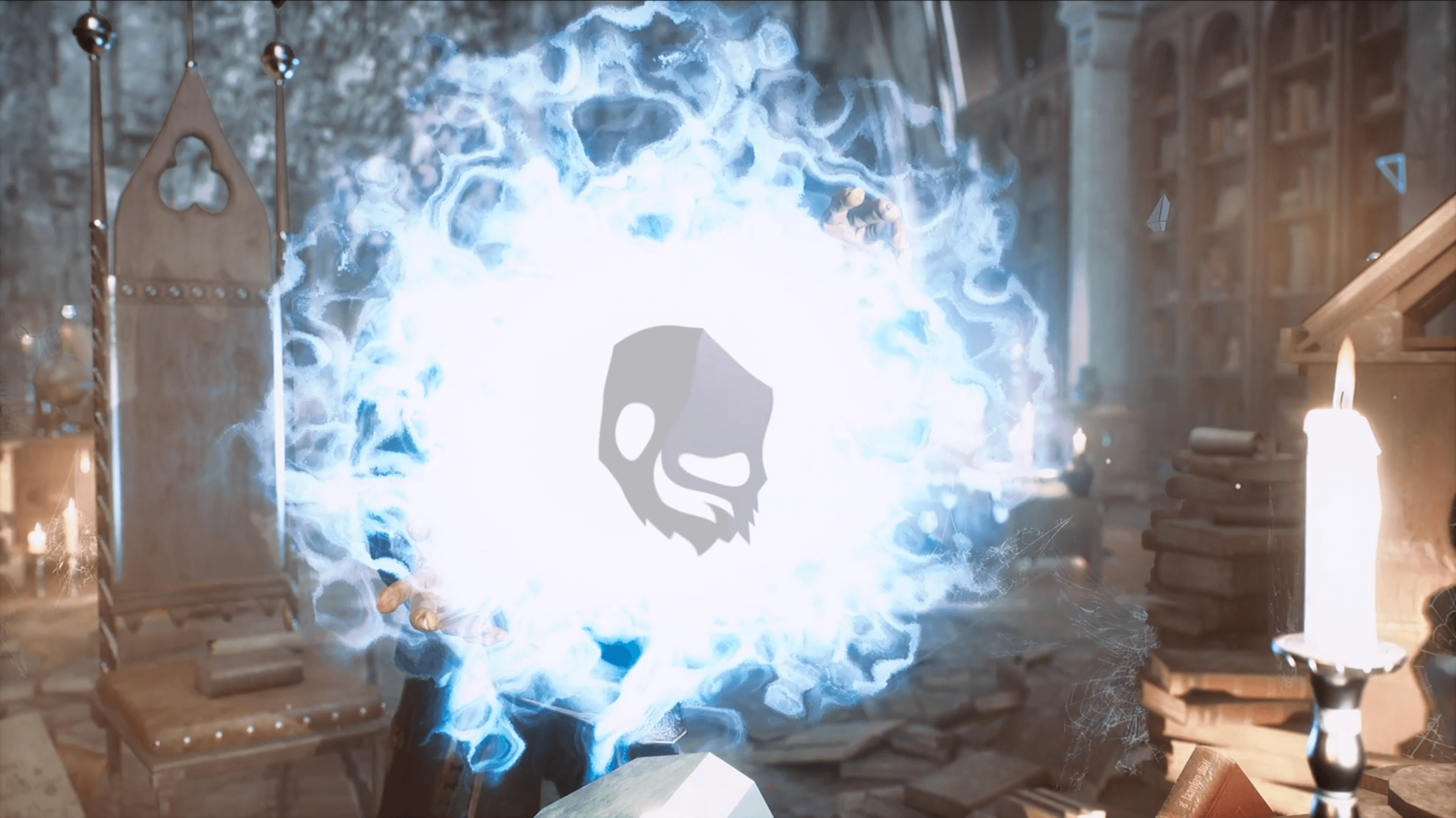Scary Wizard Magic Spell Logo Reveal After Effects Template