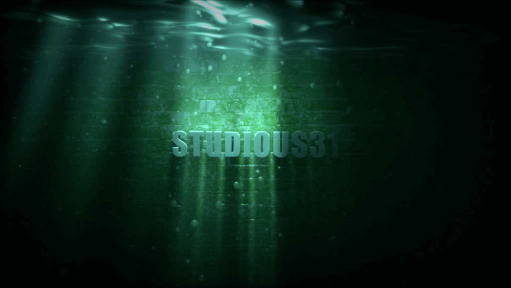Cinematic Deep Underwater Logo Intro After Effects Template - Studious31
